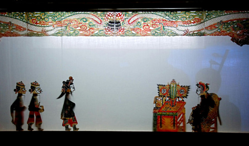 Chinese Shadow Puppet festival in Shenyang