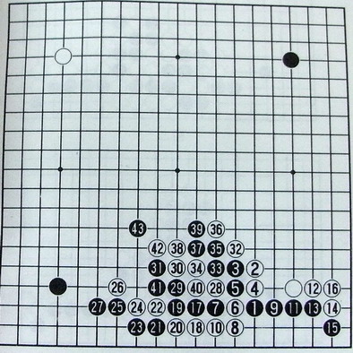 White glazed Porcelain Weiqi Board