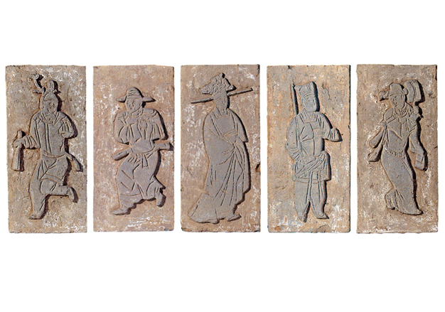 Carving Bricks of Characters in Zaju Opera