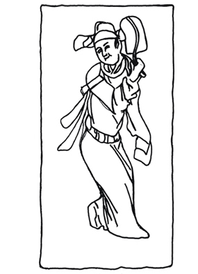 Carving Bricks of Characters in Zaju Opera