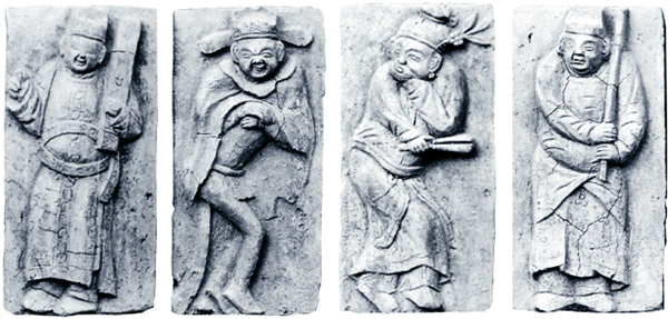 Carving Bricks of Characters in Zaju Opera