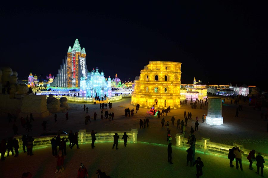 Ice and Snow World in Harbin