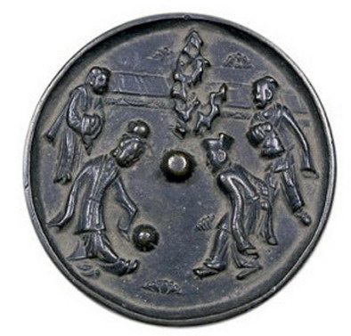 Pictorial Stone with Cuju Relief